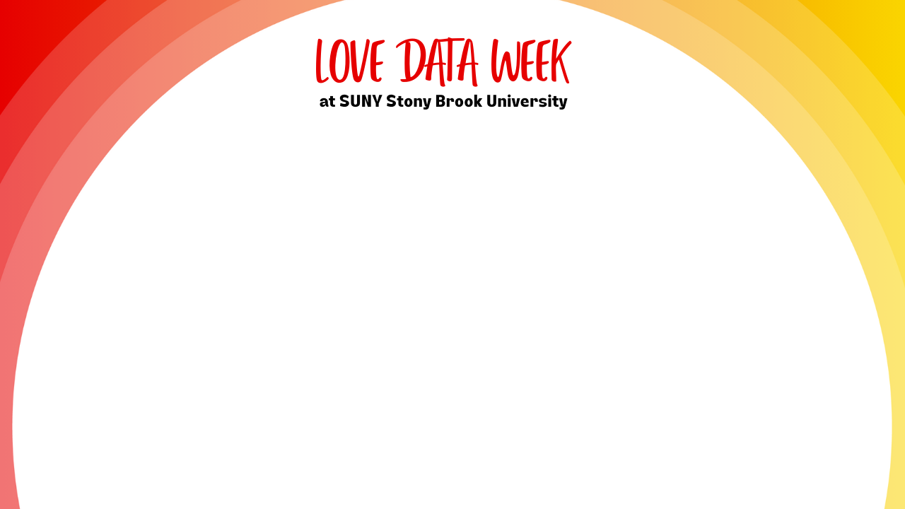 International Love Data Week 2025 | Office of Educational Effectiveness